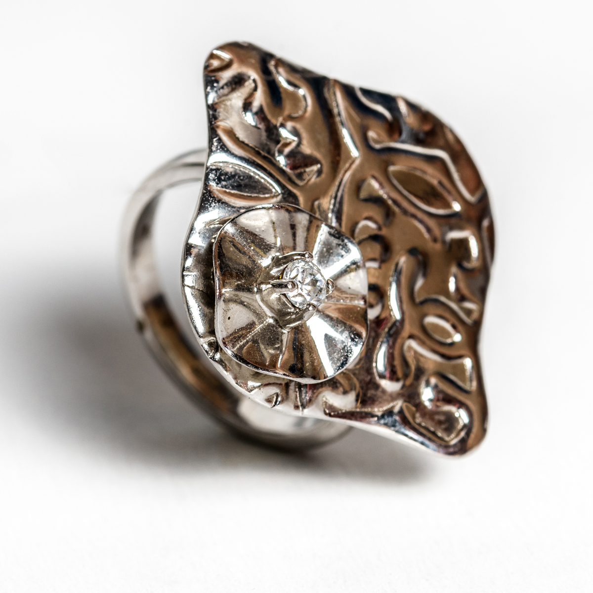 Inel plat rodiat - You deserve it