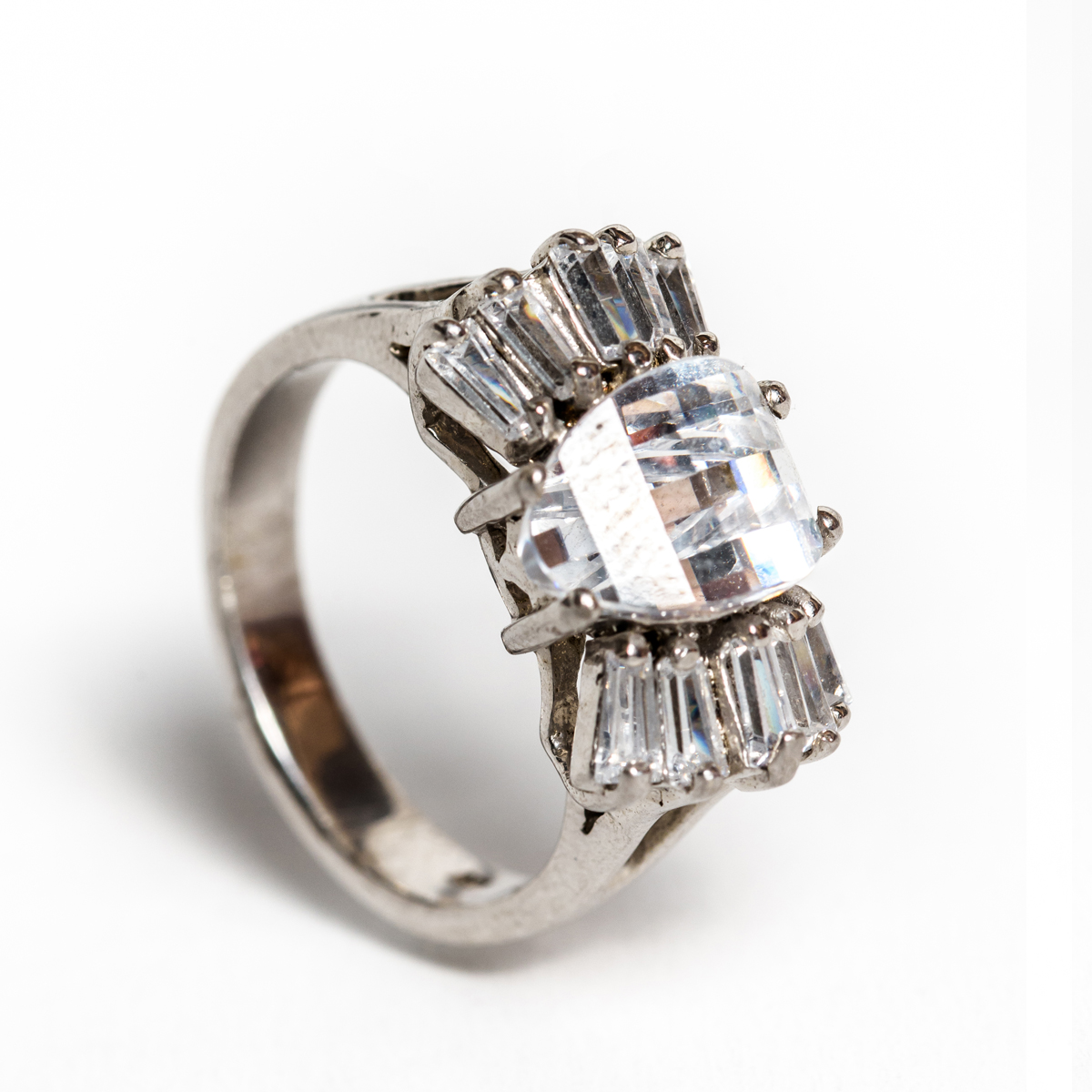 Inel zirconiu alb - You deserve it